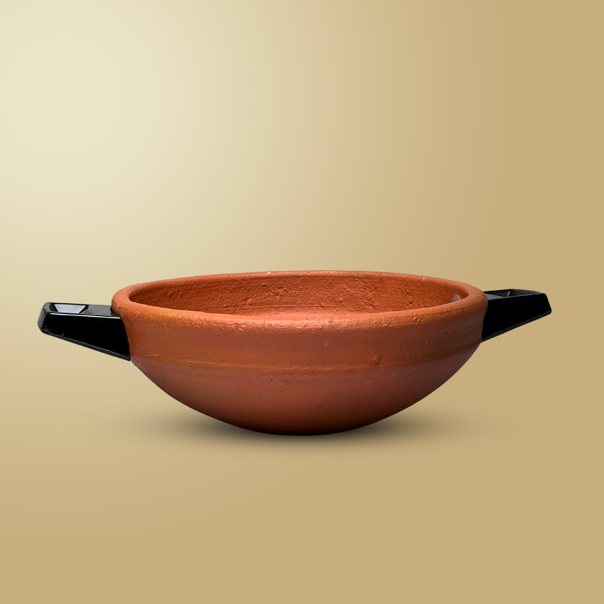 Clay Kadhai with Handle – TheJaadu.com
