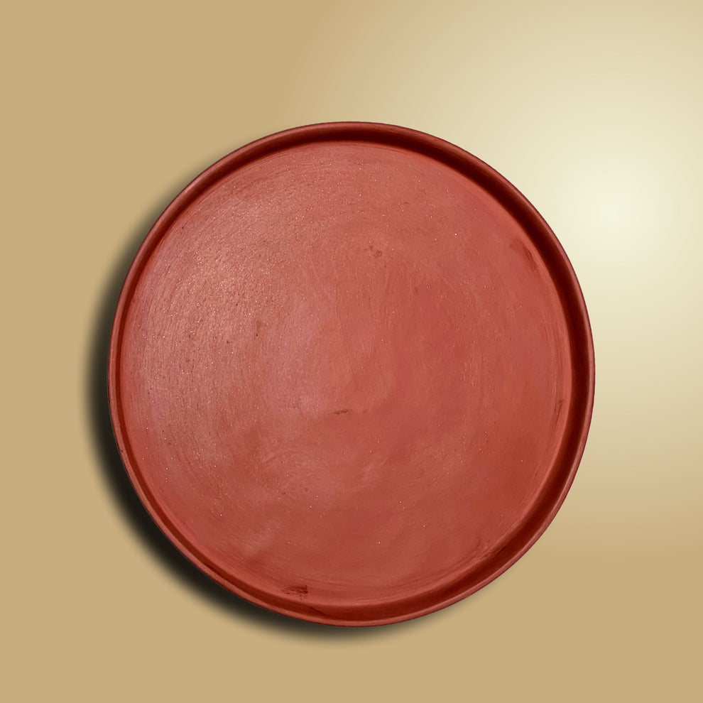 Buy Handmade Clay Dinner Plate Online | Eco-Friendly Tableware ...